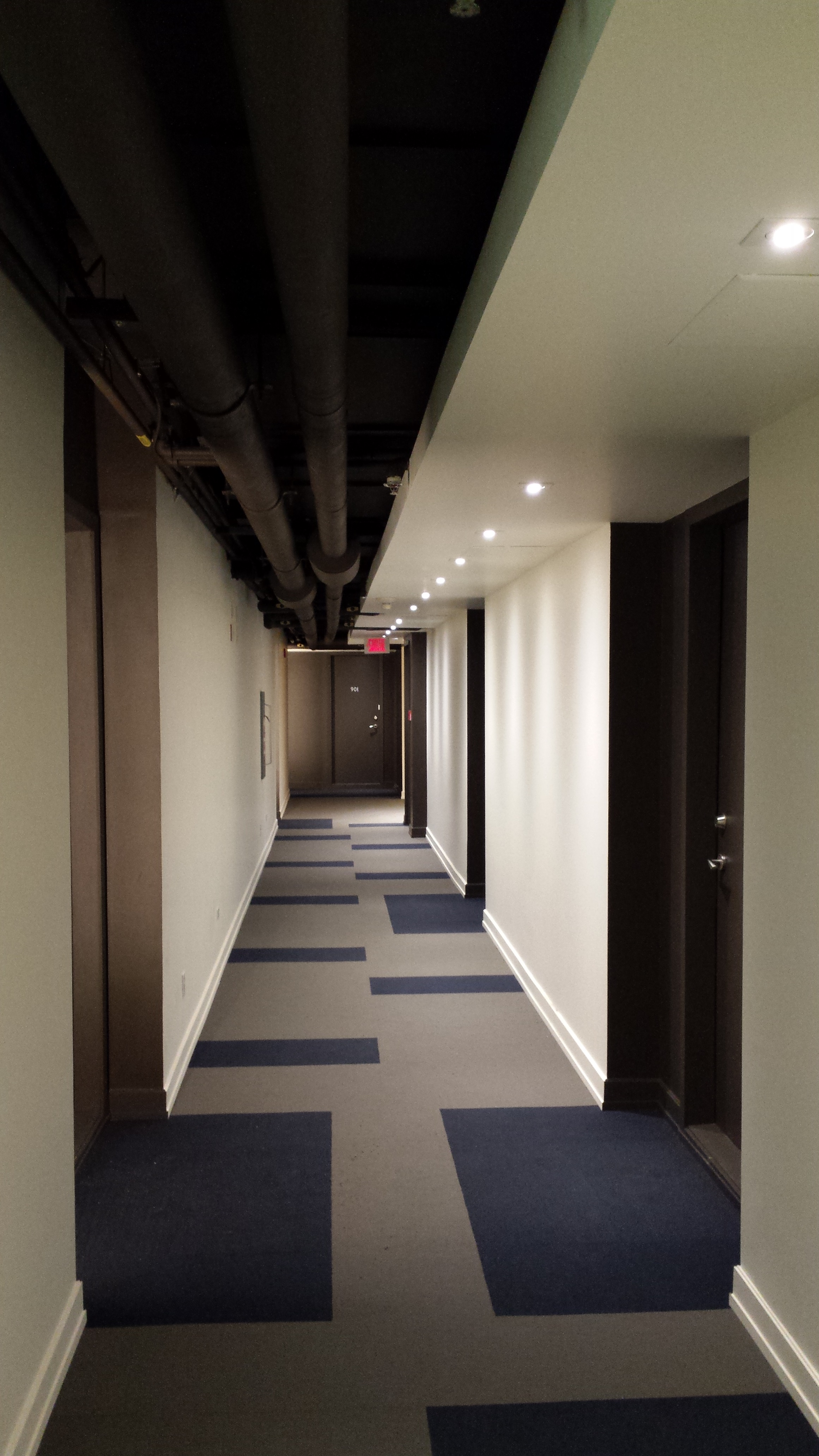 Design interieur pour corridors de condo - Zarate Lavigne